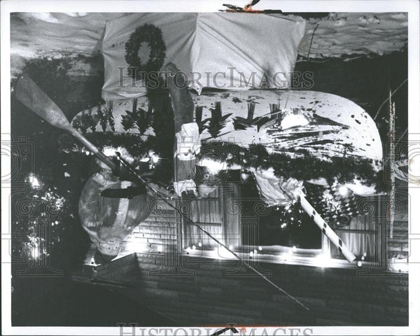 1970 Press Photo Christmas Michigan Bordie Home Valade - RRV37593 ...