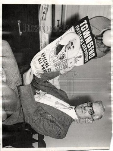 Dr. Francis A. Townsend Pension Plan 1936 Vintage Press Photo Print ...