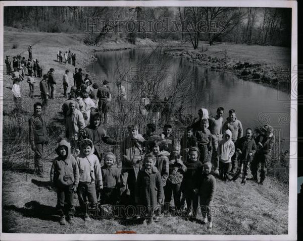 Macomb Nature Mill Creek 1963 Vintage Press Photo Print - Historic Images