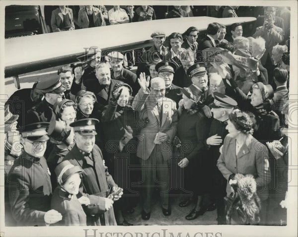 Seven Former POWs Arrive Home From Korea 1953 Vintage Press Photo Print ...