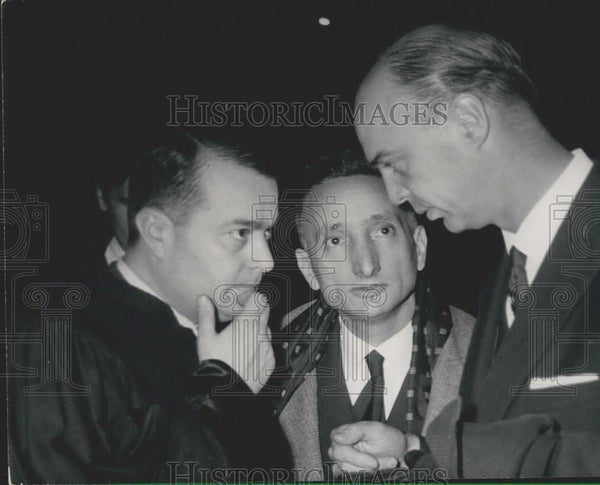 Biologist Gaston Naessens Goes to Police Magistrate 1964 Vintage Press ...