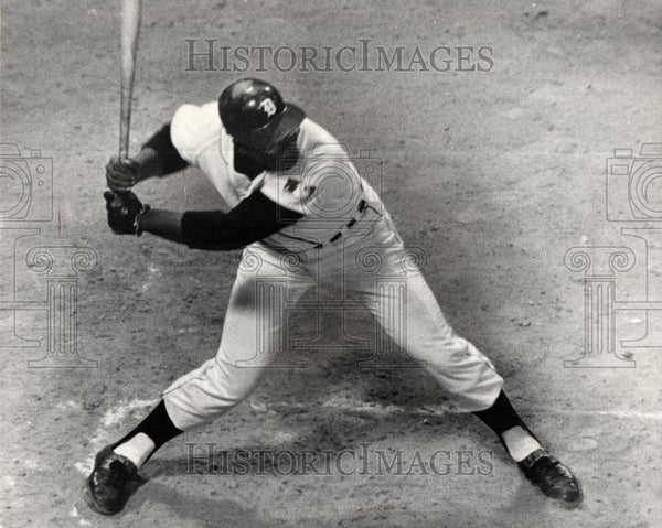 Ike Brown baseball 1969 Vintage Press Photo Print - Historic Images