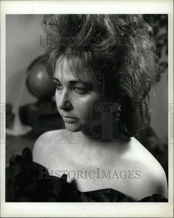 Susan Baum 1988 Vintage Press Photo Print - Historic Images