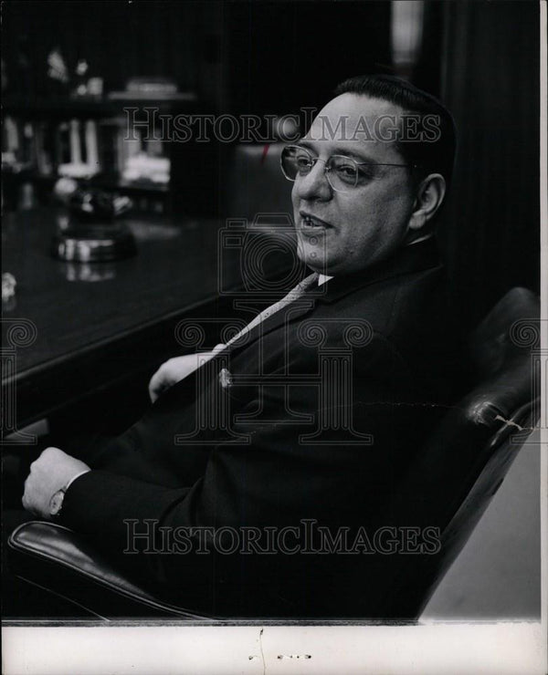 Edward L. Cushman 1962 Vintage Press Photo Print - Historic Images