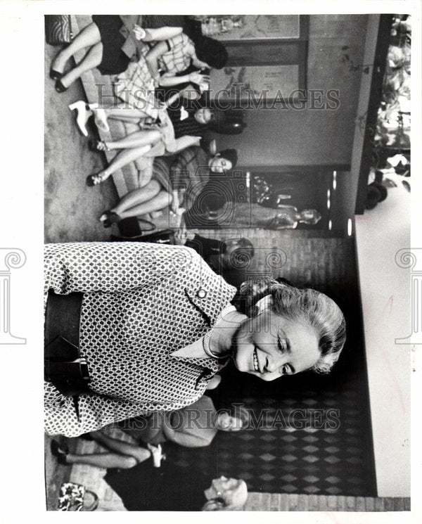 Mrs. Lynn Townsend 1971 Vintage Press Photo Print - Historic Images