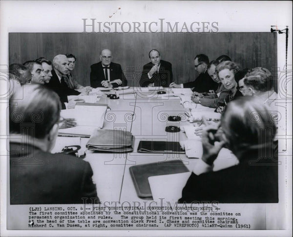 constitutional convention committee 1961 Vintage Press Photo Print ...