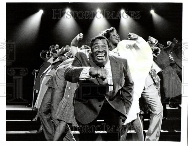 Johnny Brown Actor Singer Good Times 1987 Vintage Press Photo Print ...