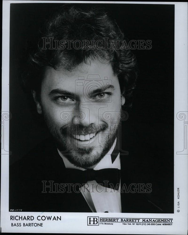 Richard Cowan Operatic Bass Baritone 1994 Vintage Press Photo Print ...