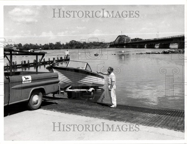 Launching Ramps Undated Vintage Press Photo Print - Historic Images