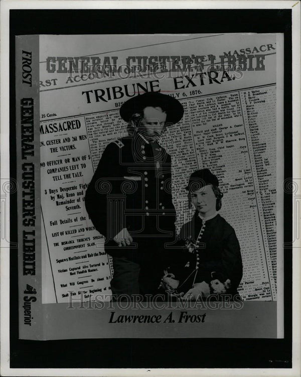 Libbie Bacon Lawrence Front Gen Custer 1976 Vintage Press Photo Print ...