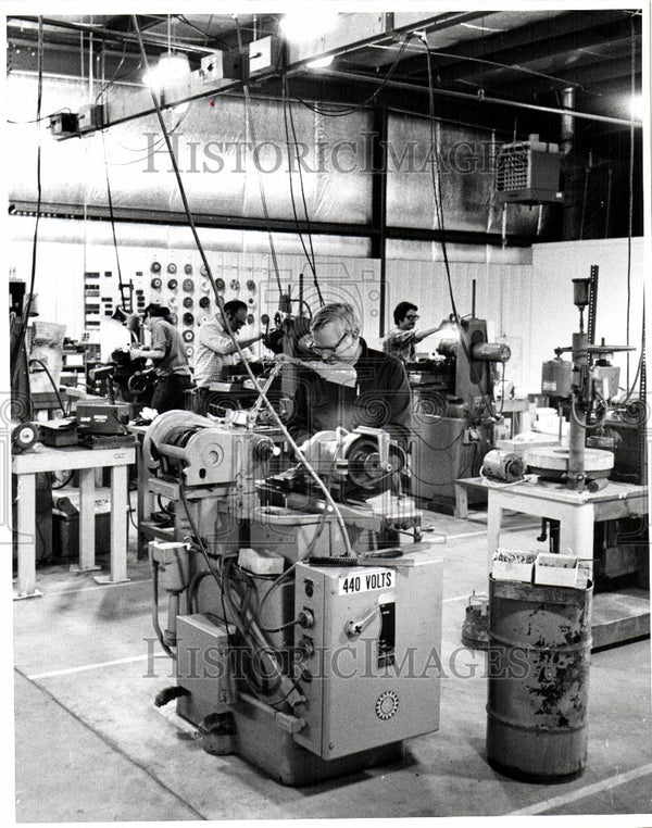 Men working, tools, Ultraspherics 1978 Vintage Press Photo Print ...