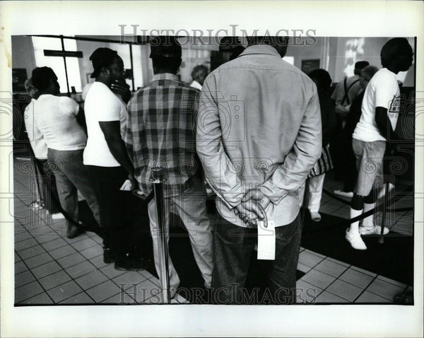 NBD branch Michigan Junction Detroit 1990 Vintage Press Photo Print ...