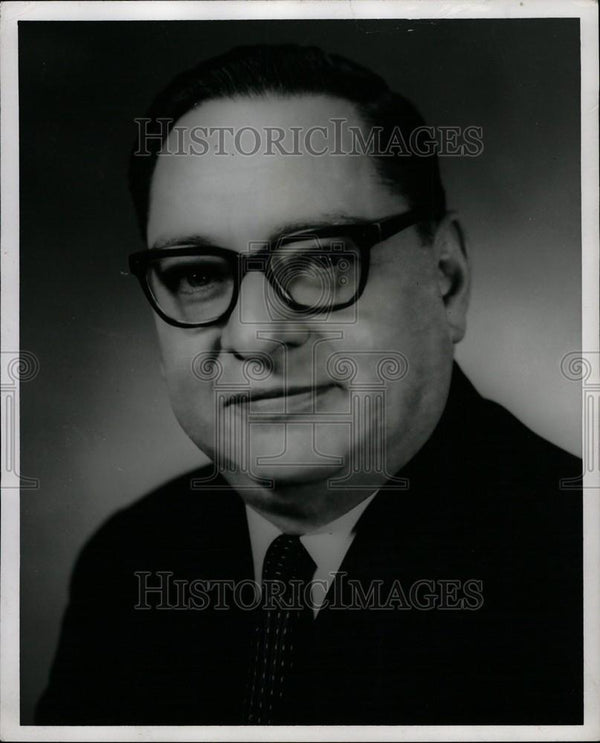 EDWARD L. CUSHMAN 1968 Vintage Press Photo Print - Historic Images
