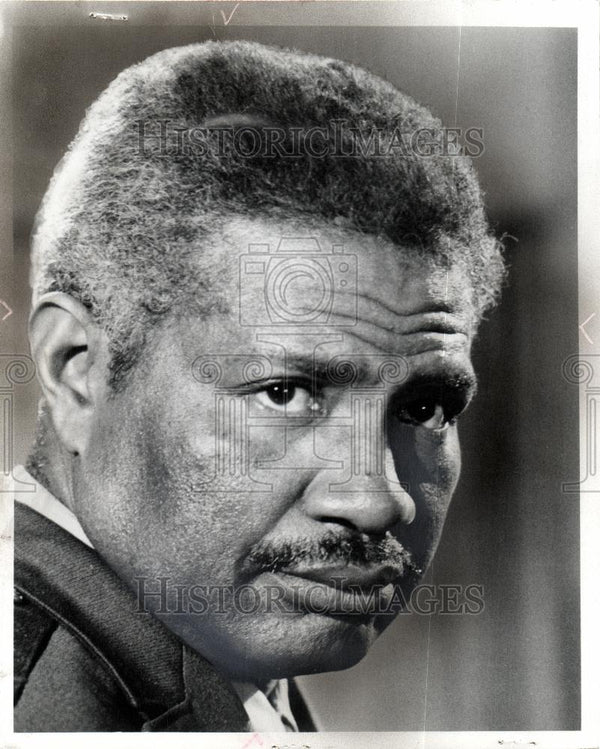 Ossie Davis, The Sheriff 1971 Vintage Press Photo Print - Historic Images
