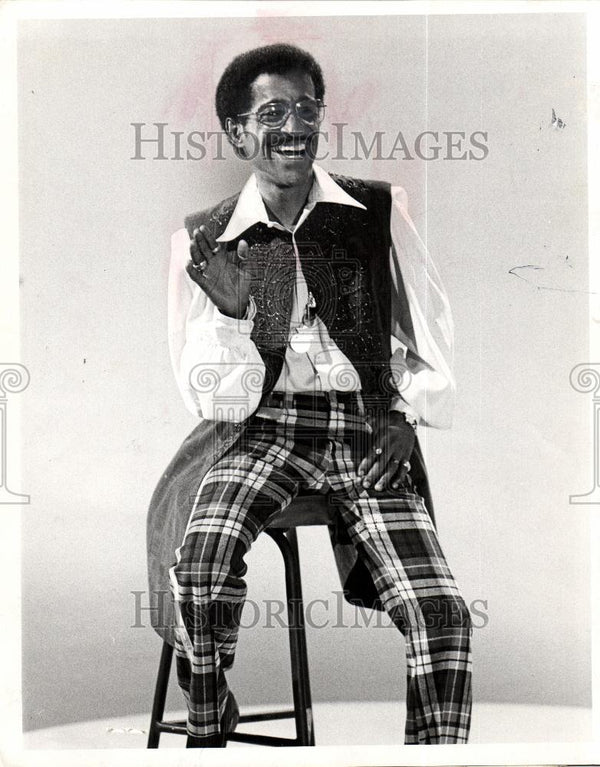 Sammy Davis Jr. Dancer Singer Rat Pack 1973 Vintage Press Photo Print ...