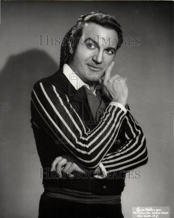 Giorgio Tozzi bass Metropolitan Opera Undated Vintage Press Photo Print ...