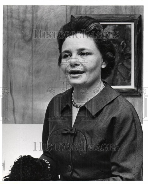 Mrs. Lynn Townsend Undated Vintage Press Photo Print - Historic Images