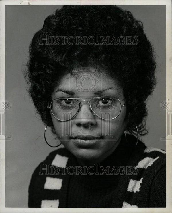 Synka Curtis Editorial director WXYZ 1973 Vintage Press Photo Print ...