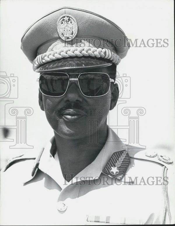 Press Photo Vice President of Somalia,Colonel Mohamed Ali Samatar ...