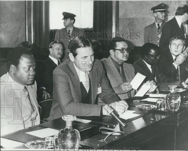 Namibia Conference Geneva United Nations Dirk Mudge Dr. Ben 1981 ...