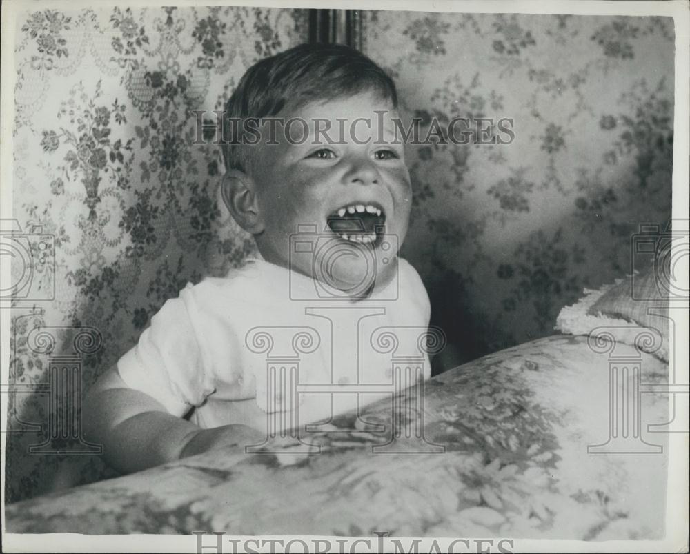 1962 Press Photo Little Prince Andrew Royal Family Buckingham Palace N ...
