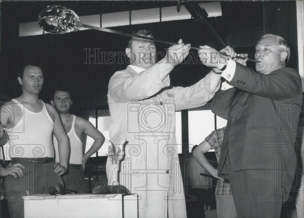 Federal Minister of Transport Georg Leber At Opening Ceremony 1970 ...