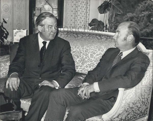Eire's Foreign Affairs Minister sees Mr. Callaghan 1971 Vintage Press ...