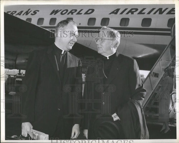 Cardinal James Francis McIntyre Monsignor Edwin Broderick Vintage Press ...
