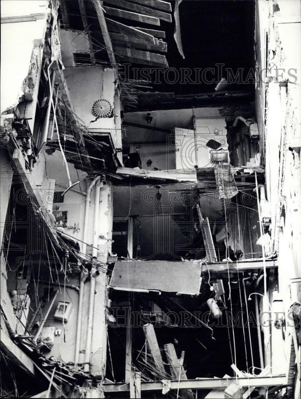 1969 Press Photo Gas Explosion Destroys Apartment In Geneva- Reu De 1 ...