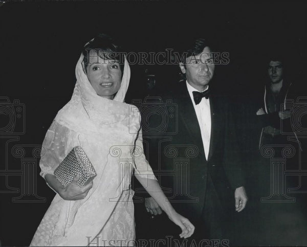 Press Photo Lee Radziwill Peter Rufo Attending Event Hayden 40th ...