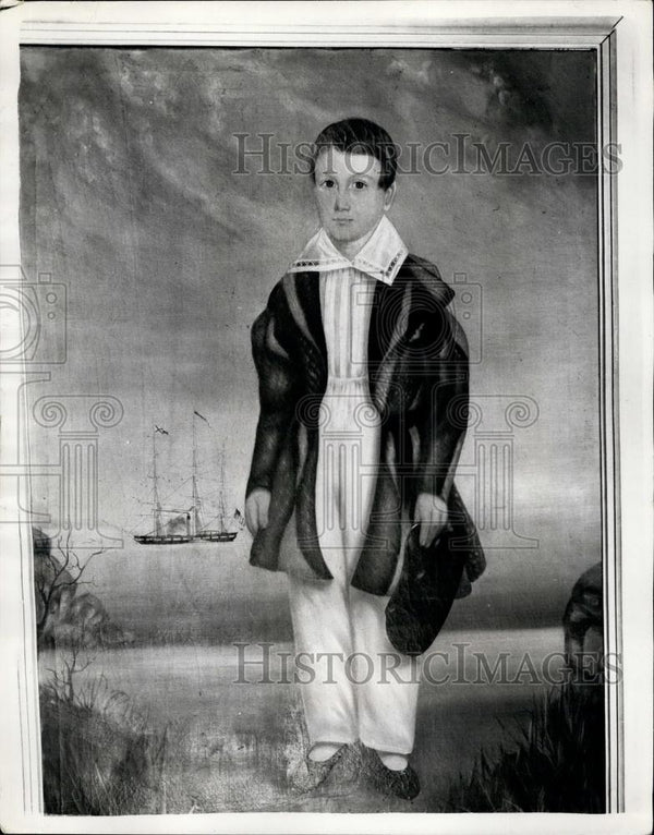 1955 Press Photo Portrait of James Francis Smith bu Isaac Sheffield ...