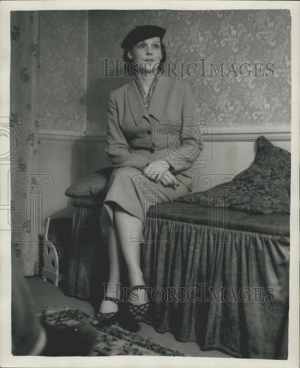 1958 Press Photo Former Model Miss Jacqueline Gray - Historic Images