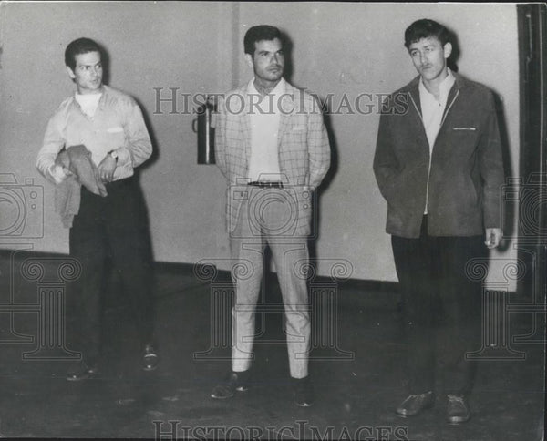 1970 Press Photo Saleh Abder Rahman, Hadidi Mohammed and El Hanafi Moh ...