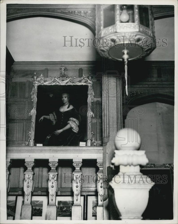 Press Photo Portrait Painting Of Elizabeth Lady Monson By Sir Peter Le ...