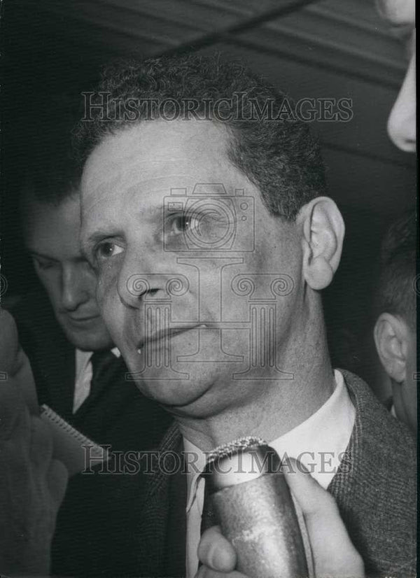 1962 Press Photo Mr Andre Mattei, chief of French diplomats - Historic ...
