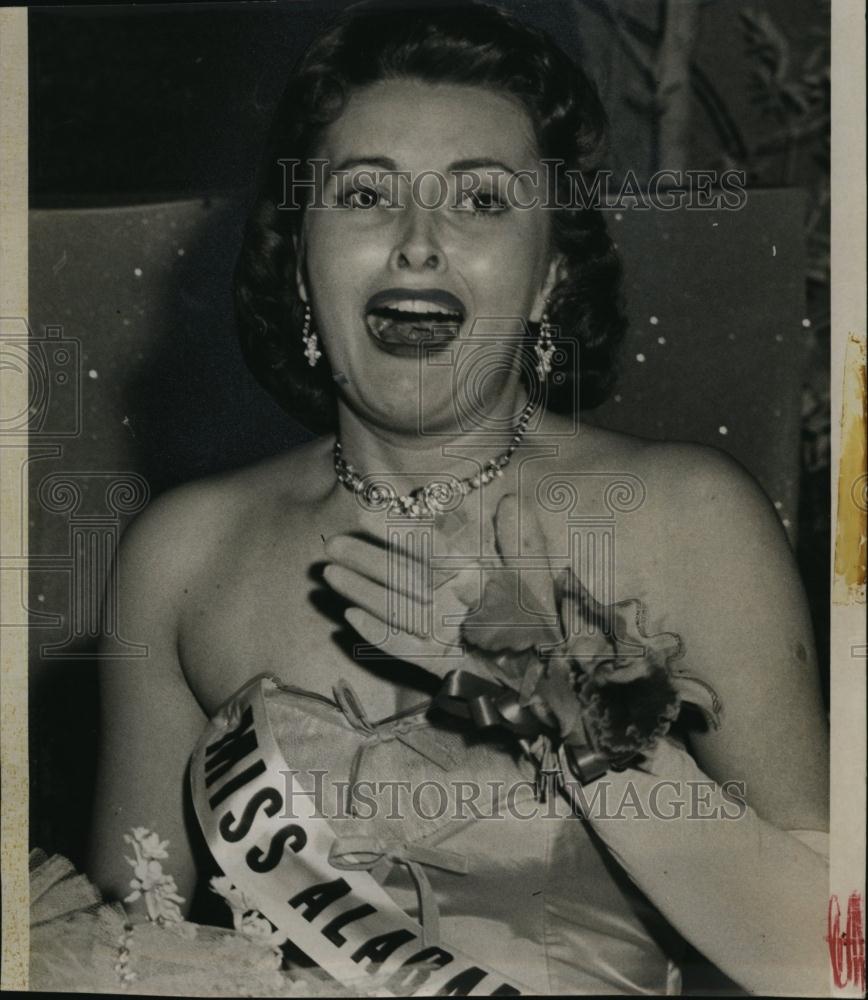Press Photo Annette Baker, Miss Alabama beauty queen - RSL92209 ...