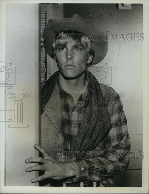 1967 Press Photo Actor Bill Lancaster In The Big Valley - RSL72175 ...