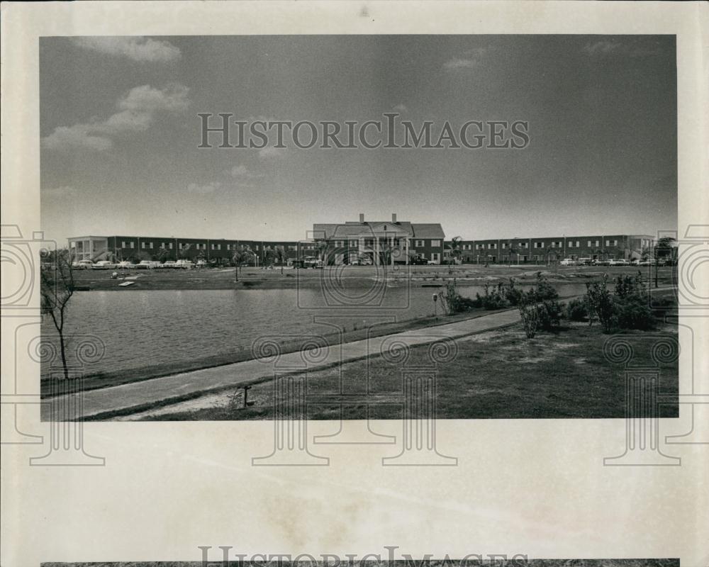 1963 Press Photo Florida CAre, Inc Convalescent Center Grand Opening ...