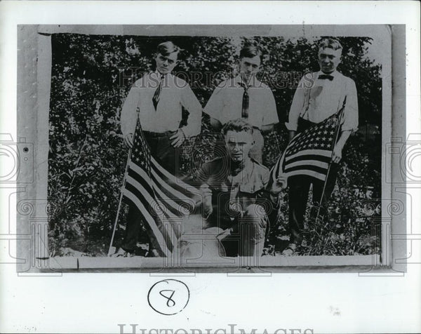 1987 Press Photo Arthur Speckman, WWI Veteran - RSL96271 - Historic Images