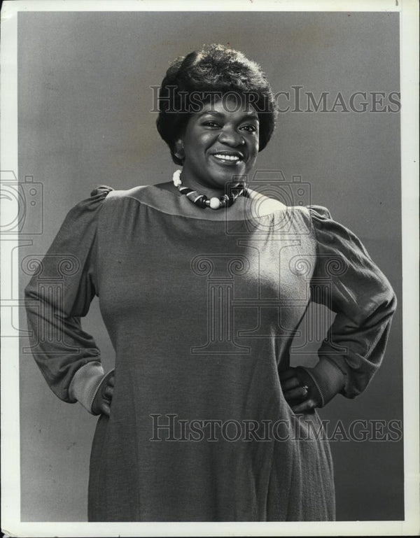 1983 Press Photo Nell Carter Actress Gimme A Break Television show - R ...