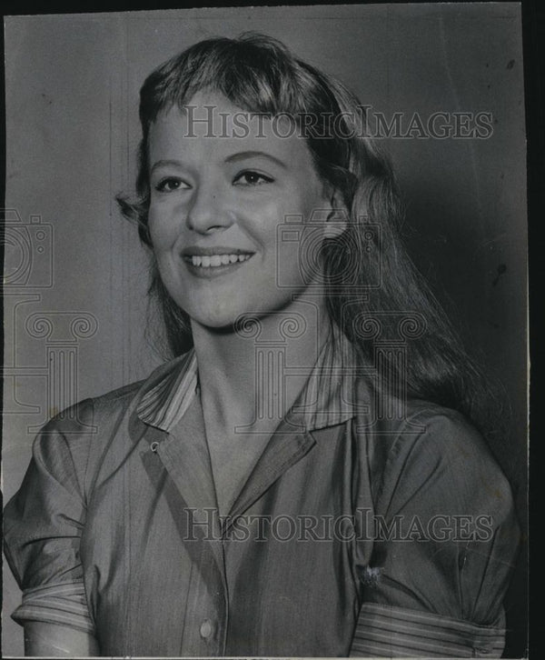 1956 Press Photo Actress Kim Stanley stars in "The Waiting Place" - RS ...