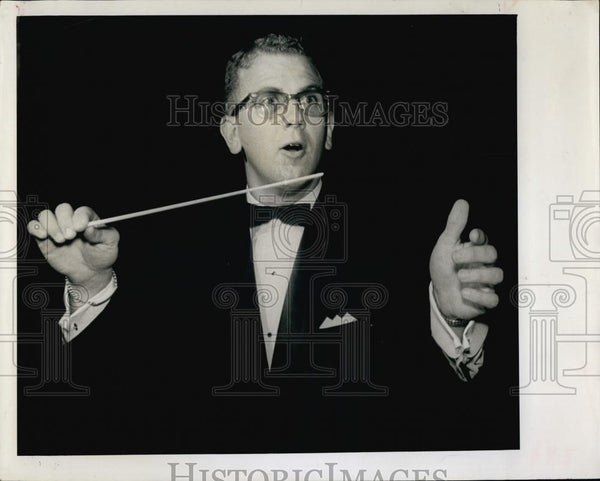 1965 Press Photo Voice & String Music Director Richard W Kadel - RSL68 ...