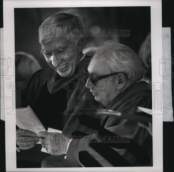1992 Press Photo Issac Stern Honorary Degree from Harvard University ...