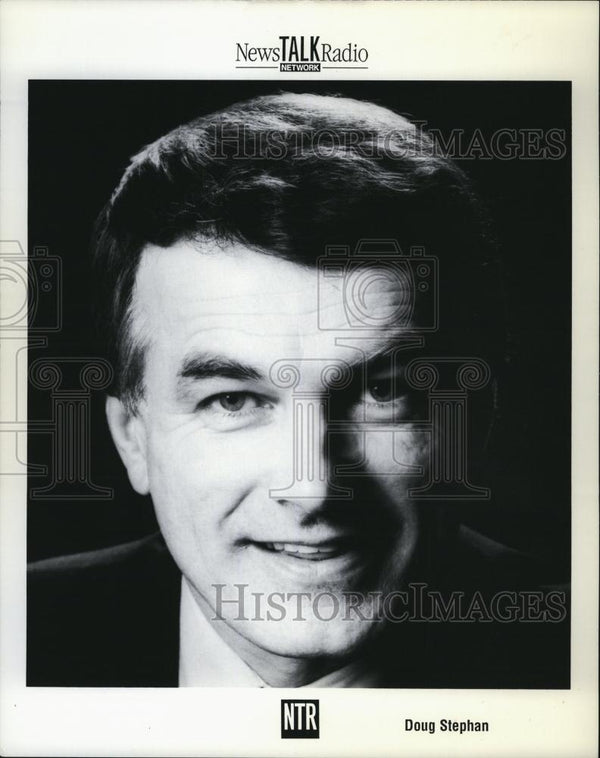 Press Photo News Talk Radio Doug Stephan - RSL80483 - Historic Images