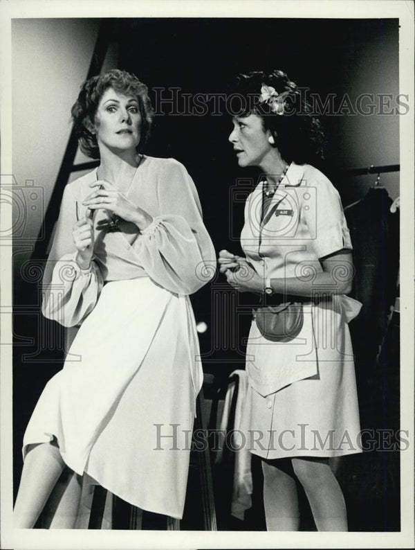 1980 Press Photo Lynn Redgrave Linda Lavin Linda In Wonderland Actress ...