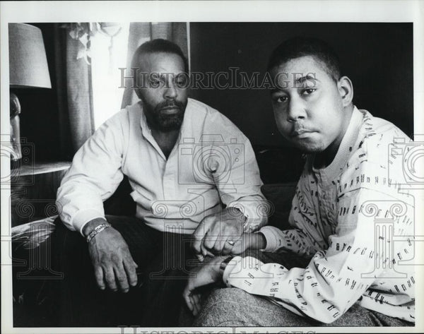 1989 Press Photo Michael DeBoise and Ronald Collins, Jr, Musician - RS ...