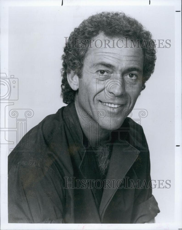 1986 Press Photo Bruce Weitz American Actor Star Hill Street Blue TV S ...