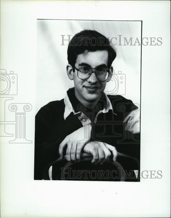 1994 Press Photo Jonathan Weinstein Lexington Hong Kong Math Contest ...
