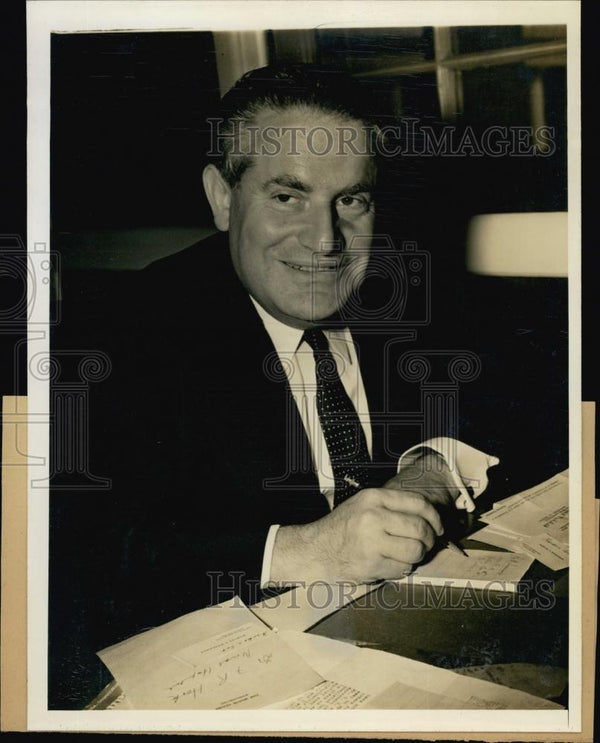 1941 Press Photo Judge Samuel Roseman, President Roosevelt's closest a ...