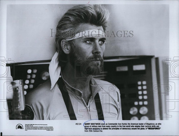 1982 Press Photo Megaforce Barry Bostwick commander Ace Hunter - RSL85 ...